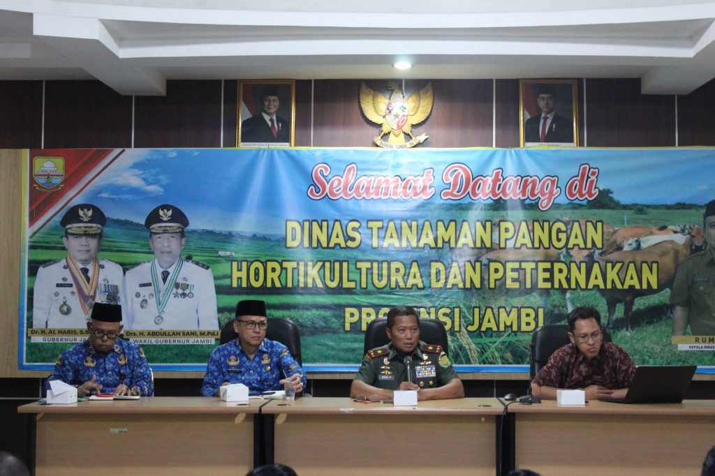 Danrem 042/Gapu Beserta Jajarannya Siap bantu Wujudkan Swasembada Pangan Nasional - Dirgahayu.id